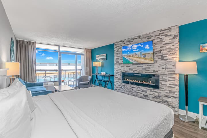 Renovated King Suite At Landmark Resort! - Morobich, Myrtle Beach