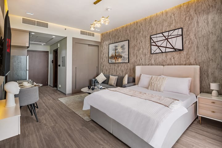 Upscale Studio In Binghatti Crystals Dso - Dubai