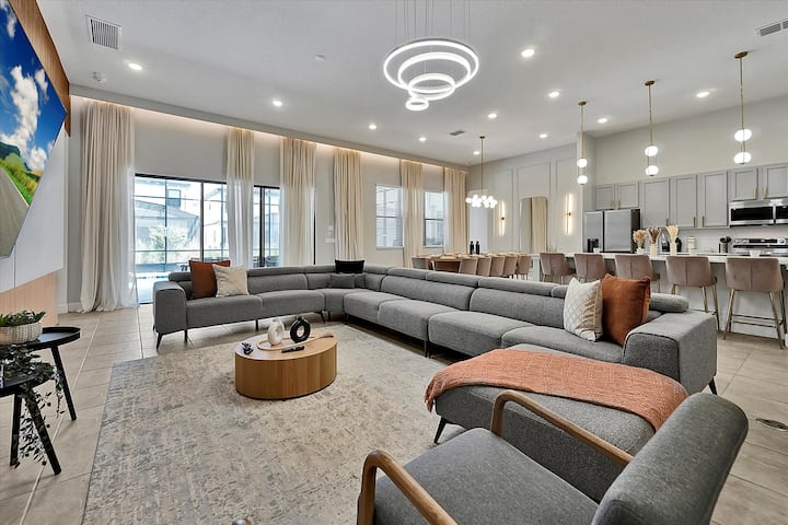 Gorgeous Paradiso Mansion-pool/game Room/theater-3 - Orlando, FL