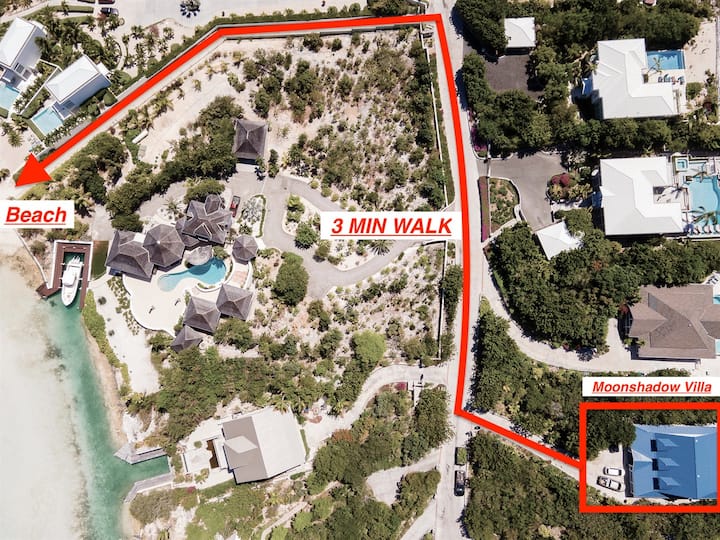 Villa Moonshadow - Private 5 Bedroom, Waterfront V - Turks and Caicos Islands