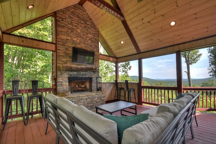 Vistas Over Aska | Pet Friendly | Mtn Views | - Blue Ridge, GA
