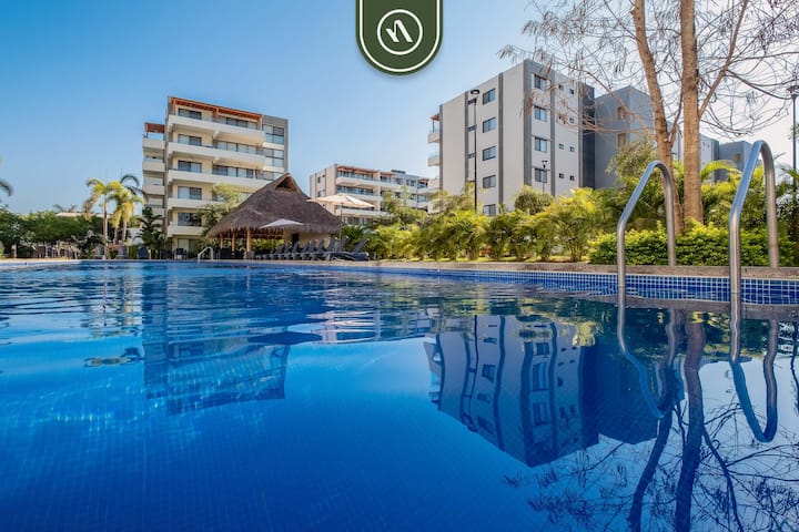 2br Condo With Private Terrace - Near To The Beach - Nuevo Vallarta