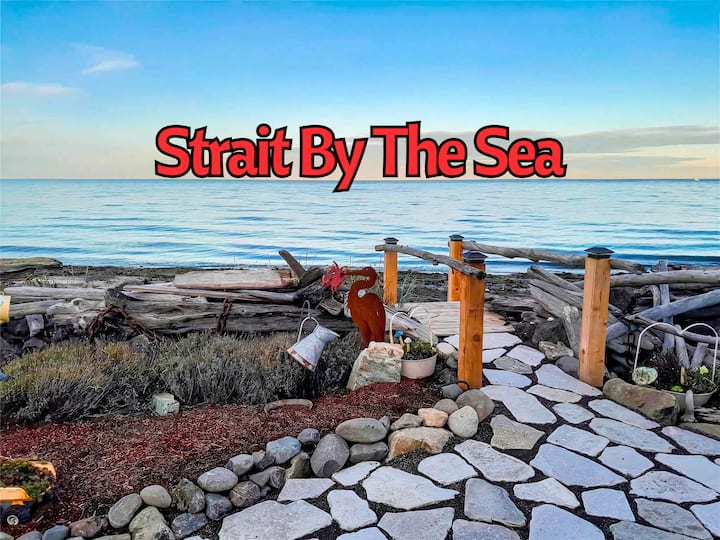 Strait By The Sea: Charming Beachfront Studio - Sequim, WA