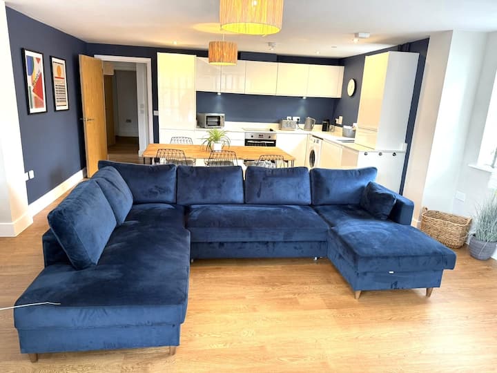 Large Two Bedroom/two Bathrm- Free Evening Parking - イギリス サウサンプトン