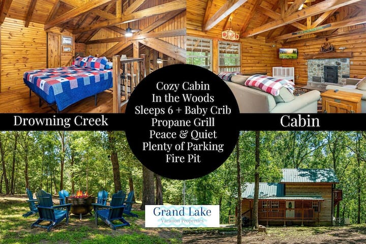Drowning Creek Cabin - Peaceful/secluded - Grand Lake O' the Cherokees, OK