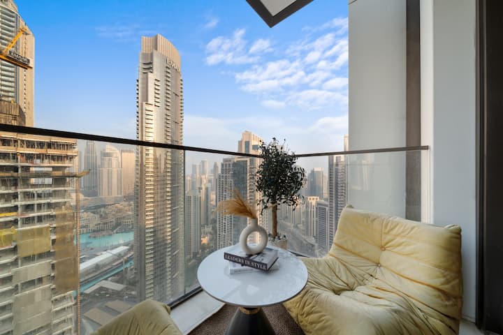 Burj Khalifa & Dubai Mall| Downtown| 4br&nbsp;Sleeps&nbsp;8 - Dubai