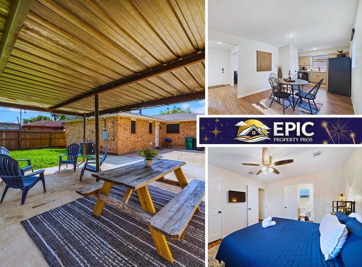 3br Seabrook Home - Walk To El Jardin Beach | Bbq - Seabrook, TX