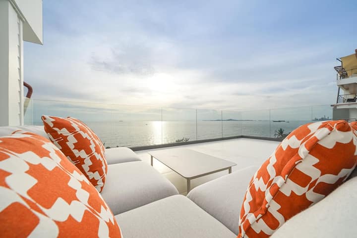Beachfront Sea View Pool Villa - Rayong