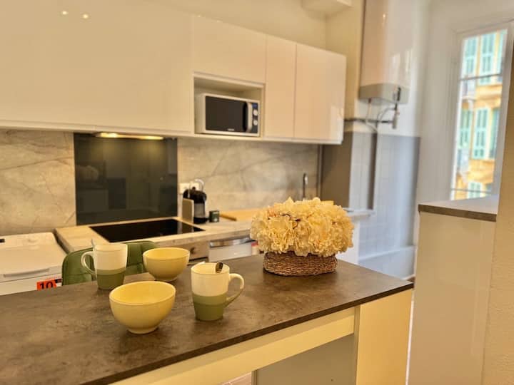 ⁂ 600m Port, Tramway, Clim, Wifi - Nizza