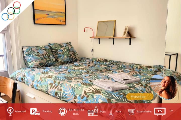 Le Zenday Studio 10 Min De Paris - Ivry-sur-Seine