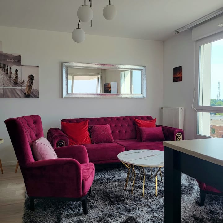 Le Senghor - Appt à 30 Min De Paris - Lisses