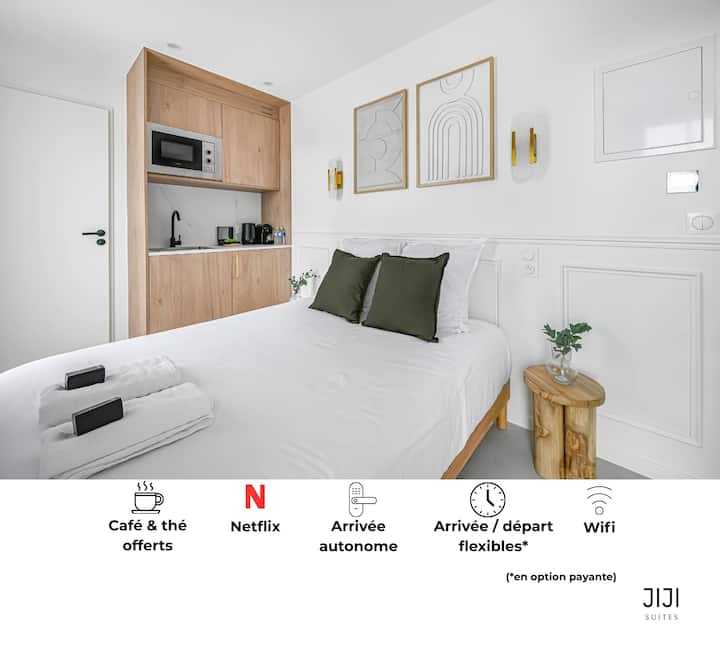 Jiji Suites - Appartement Moderne Avec Netflix - Savigny-le-Temple