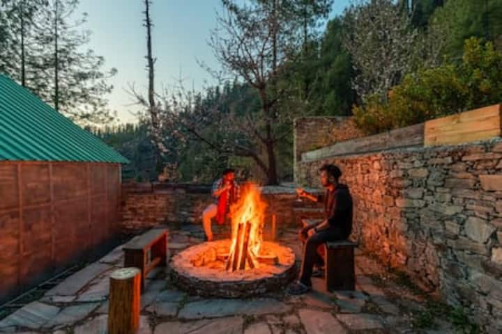 3 Bhk Villa With Beautiful Hill View - Narkanda