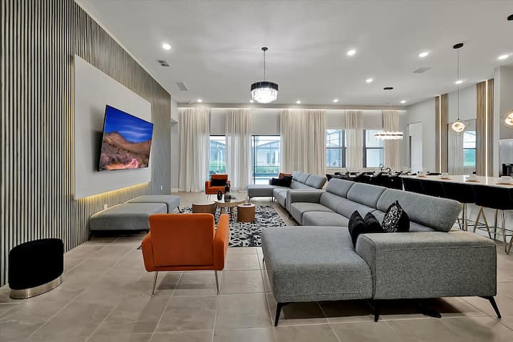 Epic Paradiso Mansion-pool/game Room/theater-2 - Orlando