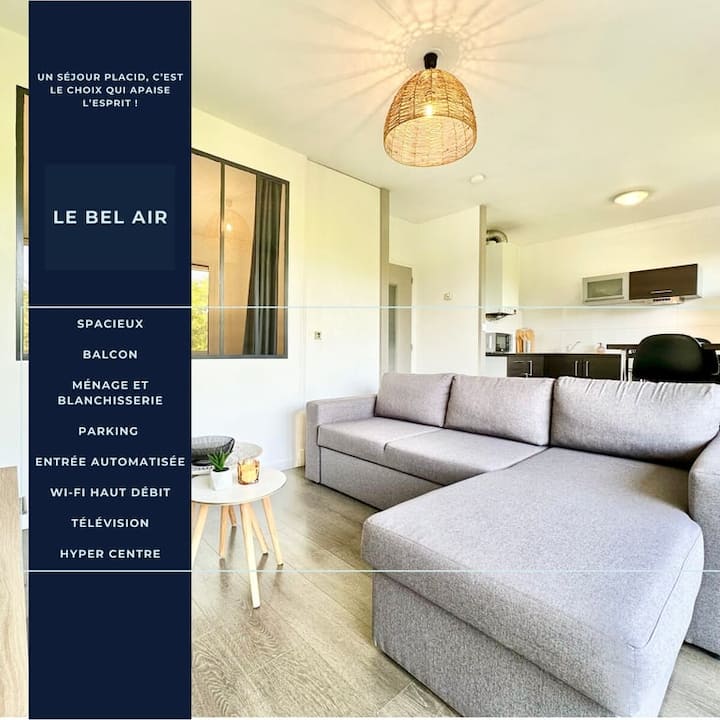Le Bel Air - Centre Ville - Parking & Balcon - Mont-de-Marsan