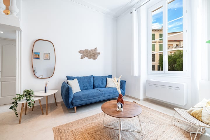 Joli Appartement - Carré D'or - Climatisé - Nice