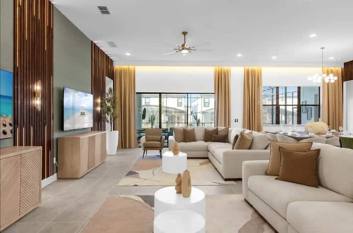 Epic Paradiso Mansion-pool/game Room/theater-4 - Orlando