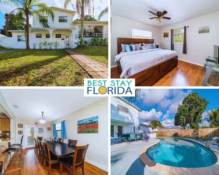 Stylish 2-story Home & Pool - Miramar