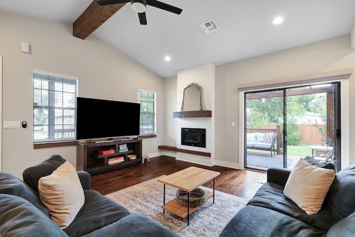 Getaway Near River Walk Dt | Yard Bbq Pet | Games - サン・アントニオ, TX