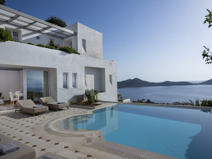 Maison De Vacances Avec Piscine Privé à Elounda - Elounda