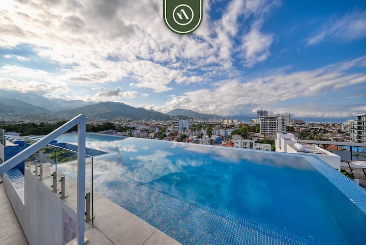 Great Design 1br Condo - Rooftop Pool - Puerto Vallarta