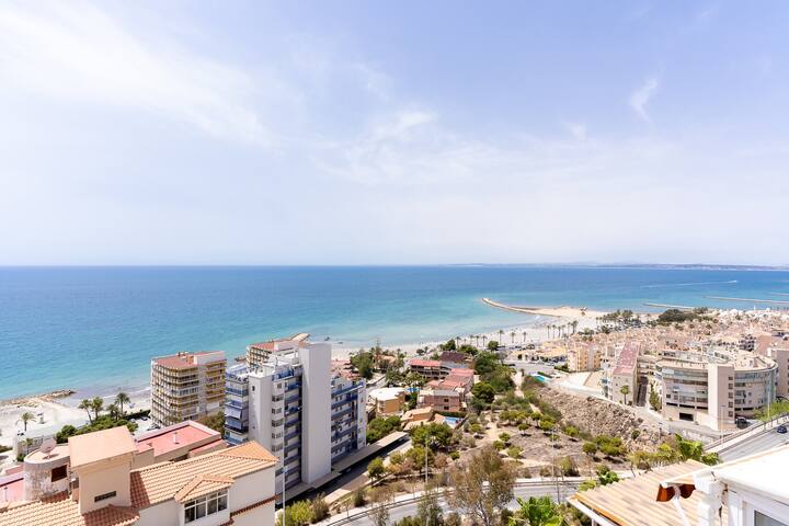 Rentafive - Vistas Al Mar - Piscina - A/a - Santa Pola