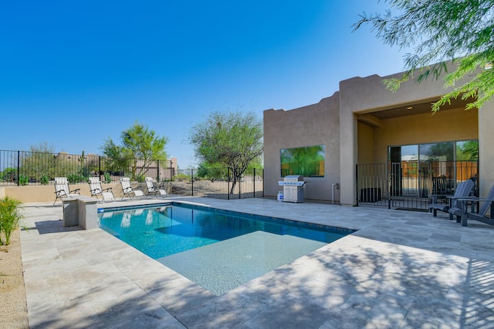 Pool, Golf, Hike, Bike: North Scottsdale Home! - Rio Verde, AZ