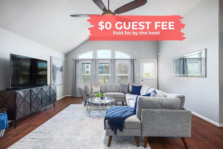 Hestia: Modern 4br Retreat - Ideal For Long Stays - Round Rock, TX