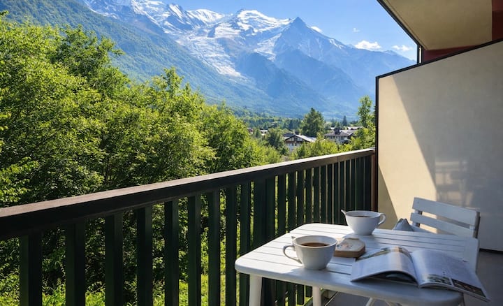 Confort, Nature Et Vue Mont Blanc Exceptionnelle - Chamonix-Mont-Blanc