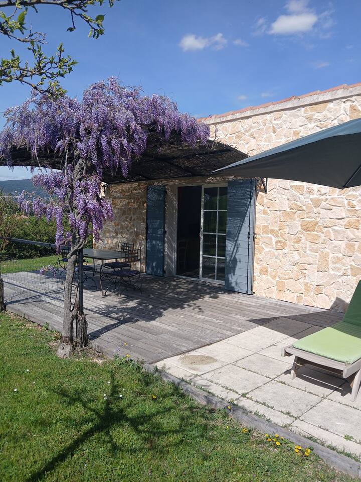 Provenzalisches Ferienhaus Mit Charme Auf Dem. - Villars