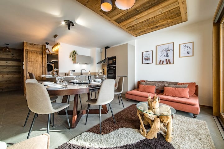 Appartement 8 Personnes Avec Jacuzzi Au Pied Des P - Fontcouverte-la-Toussuire