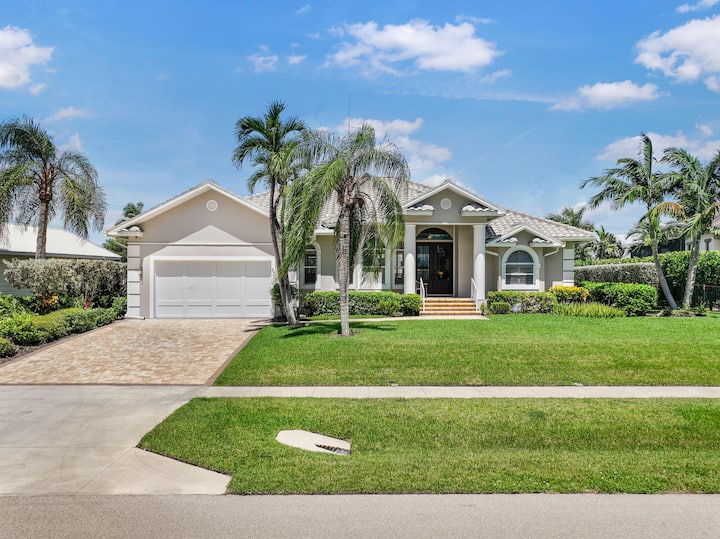 Waterfront Pool Home | Steps To Tigertail Beach - Marco Island, FL