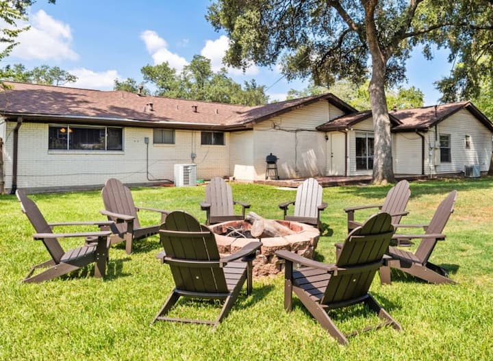 Tx A&m| Fire Pit| Ping Pong| Yes Pets| Fast Wi-fi - College Station, TX