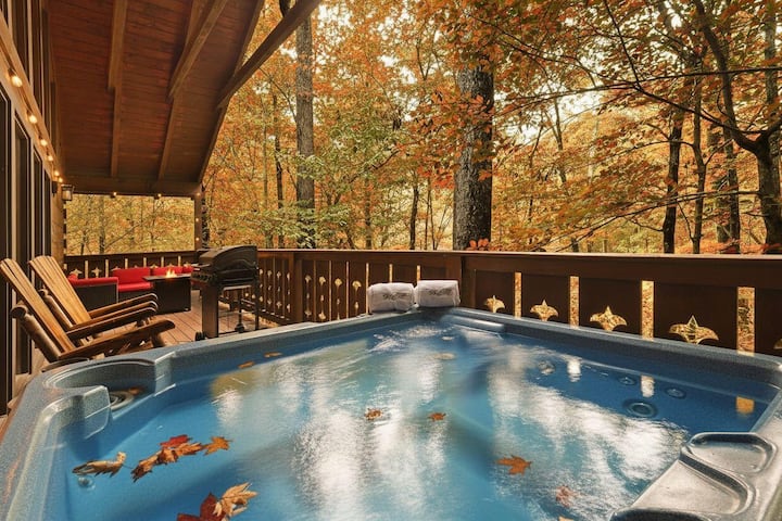 Gatlinburg | Hot Tub | Game Room | Forest Vibes - 개틀린버그