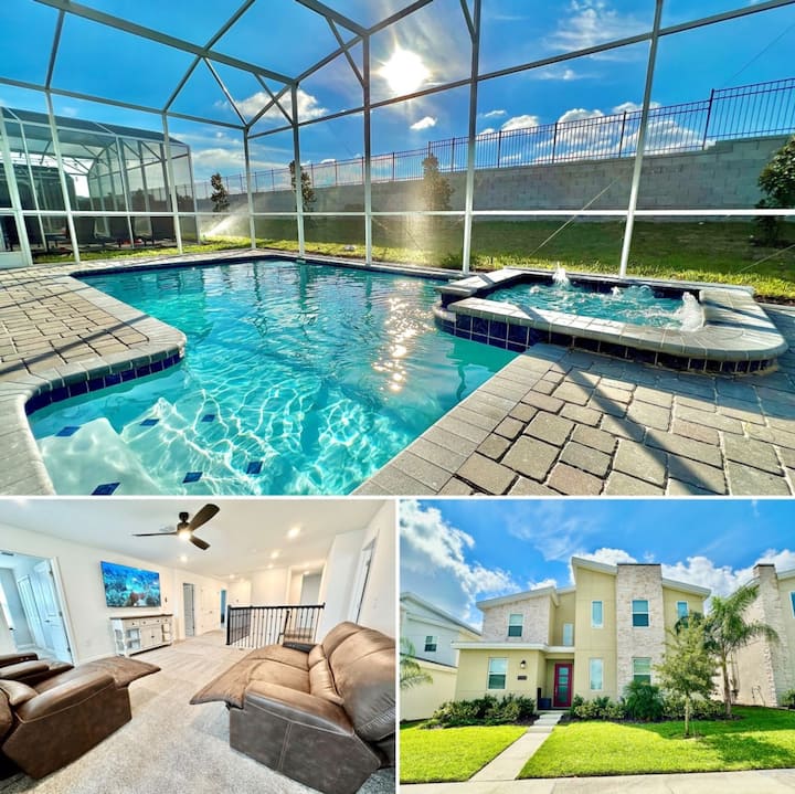 9068-8bd Amazing Pool -Close To Luxury Golf Course - Florida