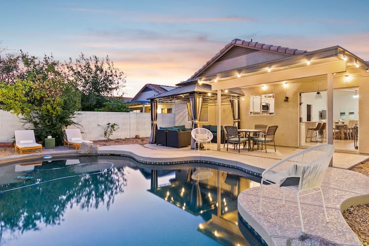 Desert Oasis - Pool, Cabana, Bbq & Game Room - Phoenix