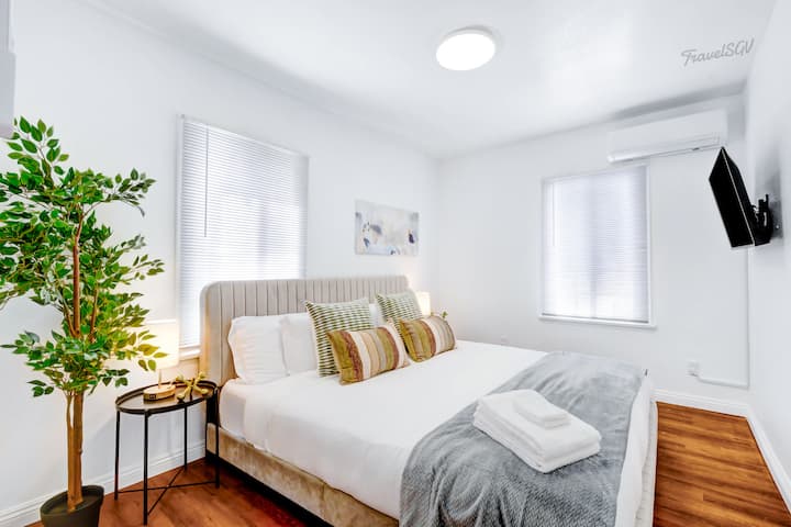 Cozy 2br Pet-friendly Stay + Near Dtla #Travelsgv - San Marino, CA