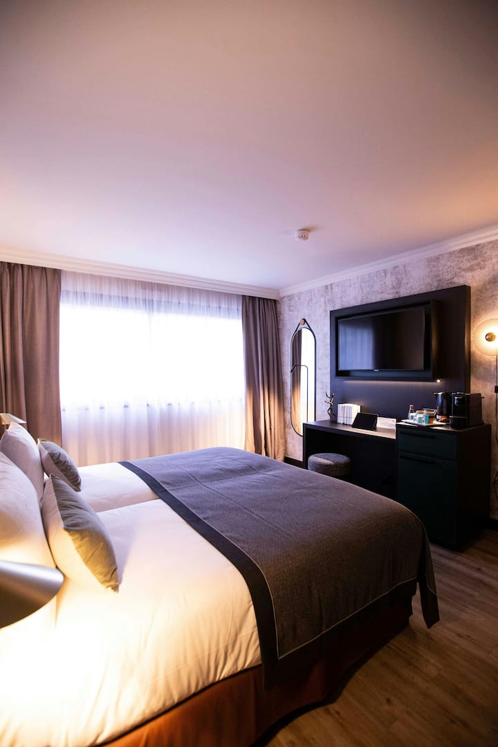 Appart'city Collection Genève Aéroport- Twin Room - Saint-Genis-Pouilly