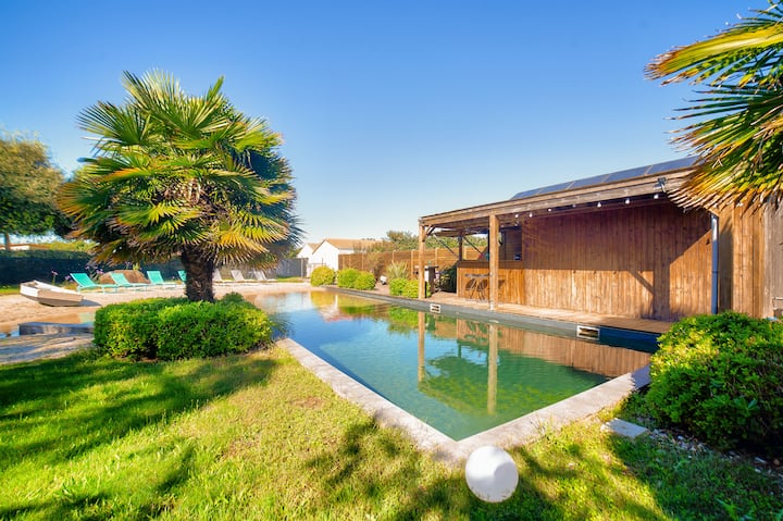 Maison Pour 10 - Lagon Naturel Et Détente - Vendée