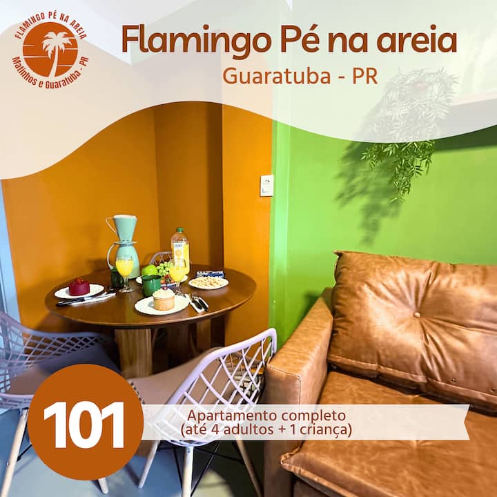 Flamingo Guaratuba 101 - 100m Da Praia - Térreo - Guaratuba