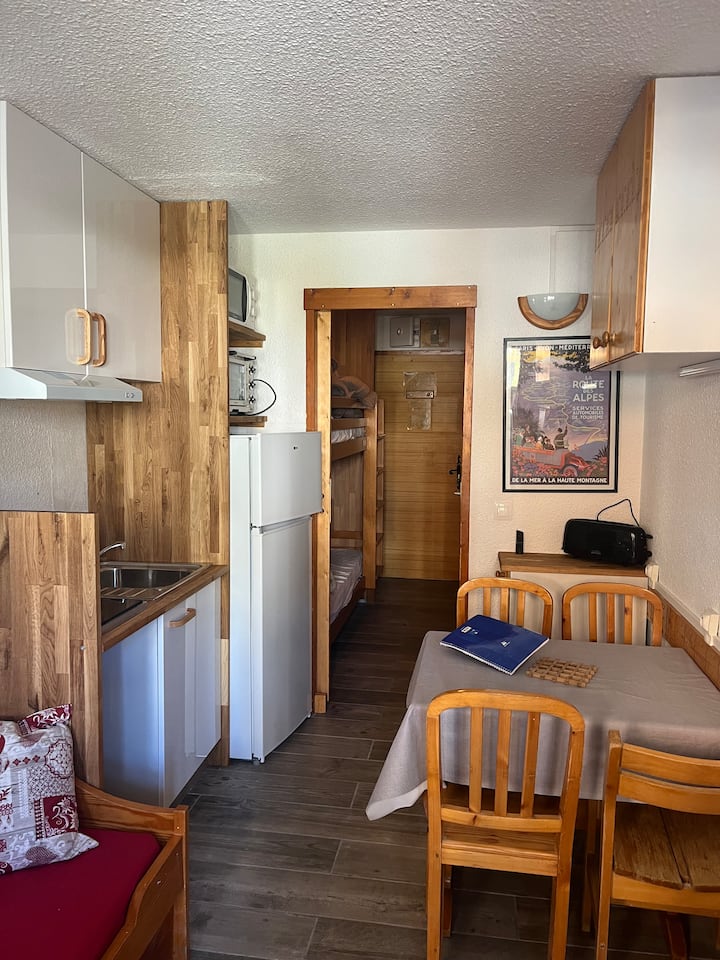 Tignes - Studio Rénové Pour 3 Personnes - Tignes