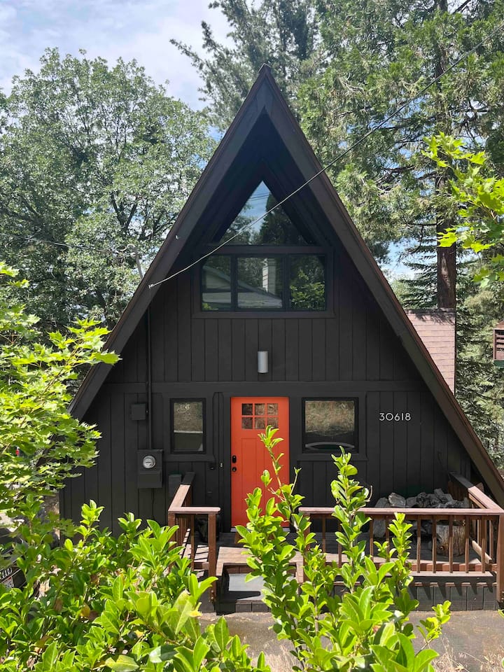 Mid-century Modern A-frame Time Capsule - Running Springs, CA
