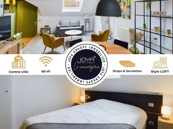 Le Loft Sous Les Toits - Proche Gare - Troyes
