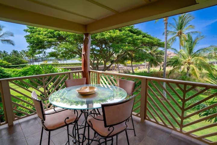 Bbq Grill On The Lanai!  G22 Waikoloa Beach Villas - Waikoloa Village, HI