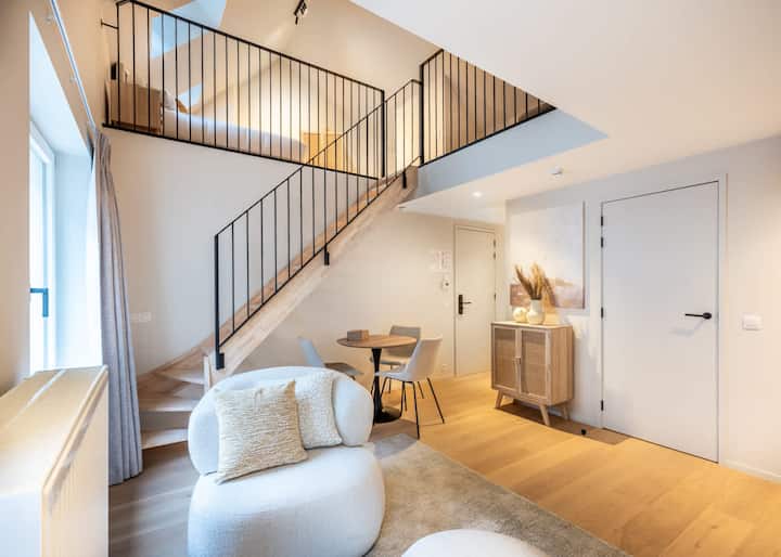 Huswell - Chic Duplex Studio With High-quality Fin - Sint-Martens-Latem