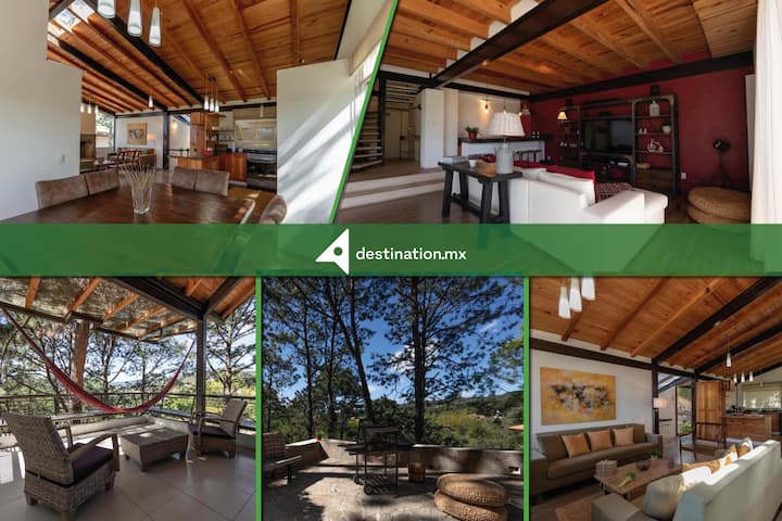 Beautiful House With Jacuzzi & Terrace By Myycasa - Valle de Bravo