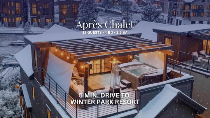 Rooftop Hot Tub | Skyline Views - Winter Park, CO