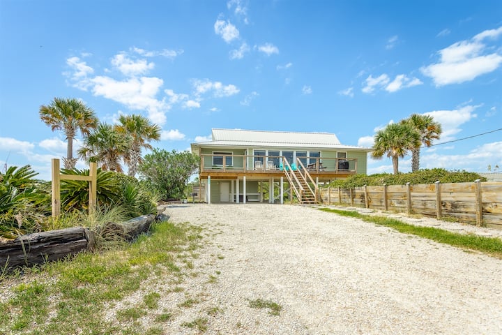 Good Vibes & Hi Tides • Gulf Views • Dog Friendly- - St. George Island, FL