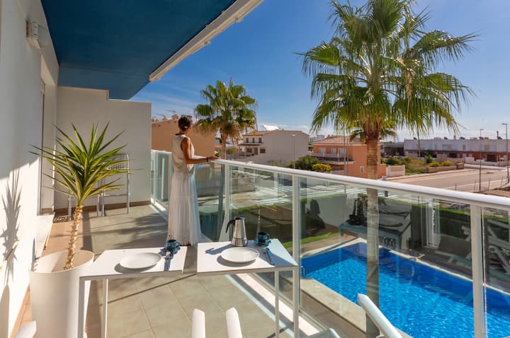 At Zalamera Beach - Oliva