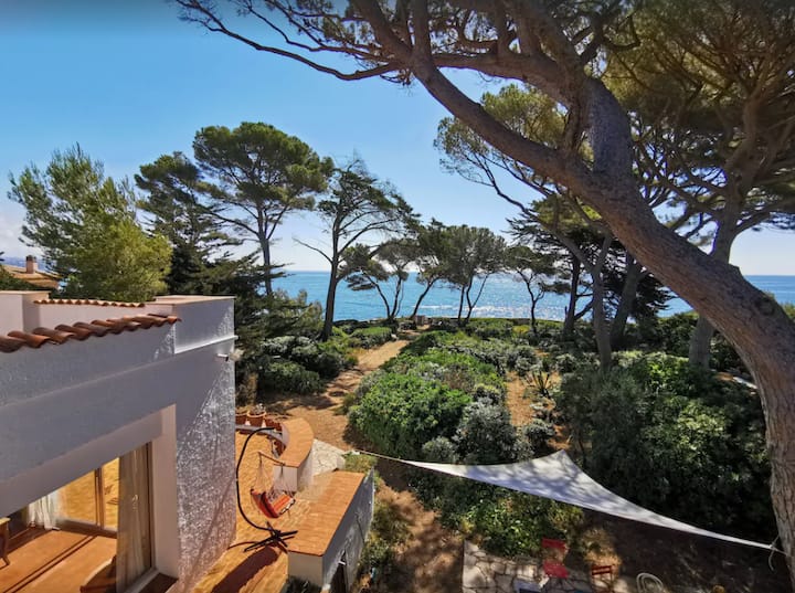 Belle Villa Avec Jardin Et Vue Sur Mer - Côte d'Azur